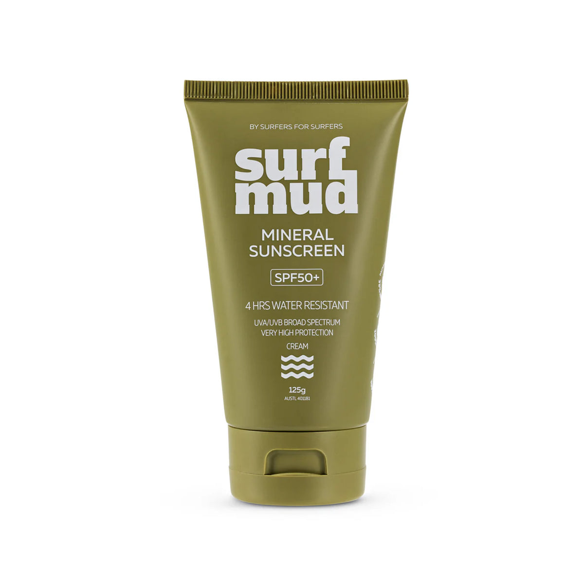 Surfmud Sunscreen Mineral SPF 50+ 125 g – Teros