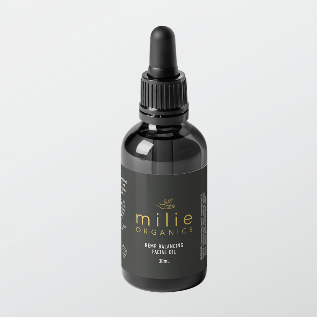 Milie Organics Face Oil Hemp Balancing 30 ml – Teros