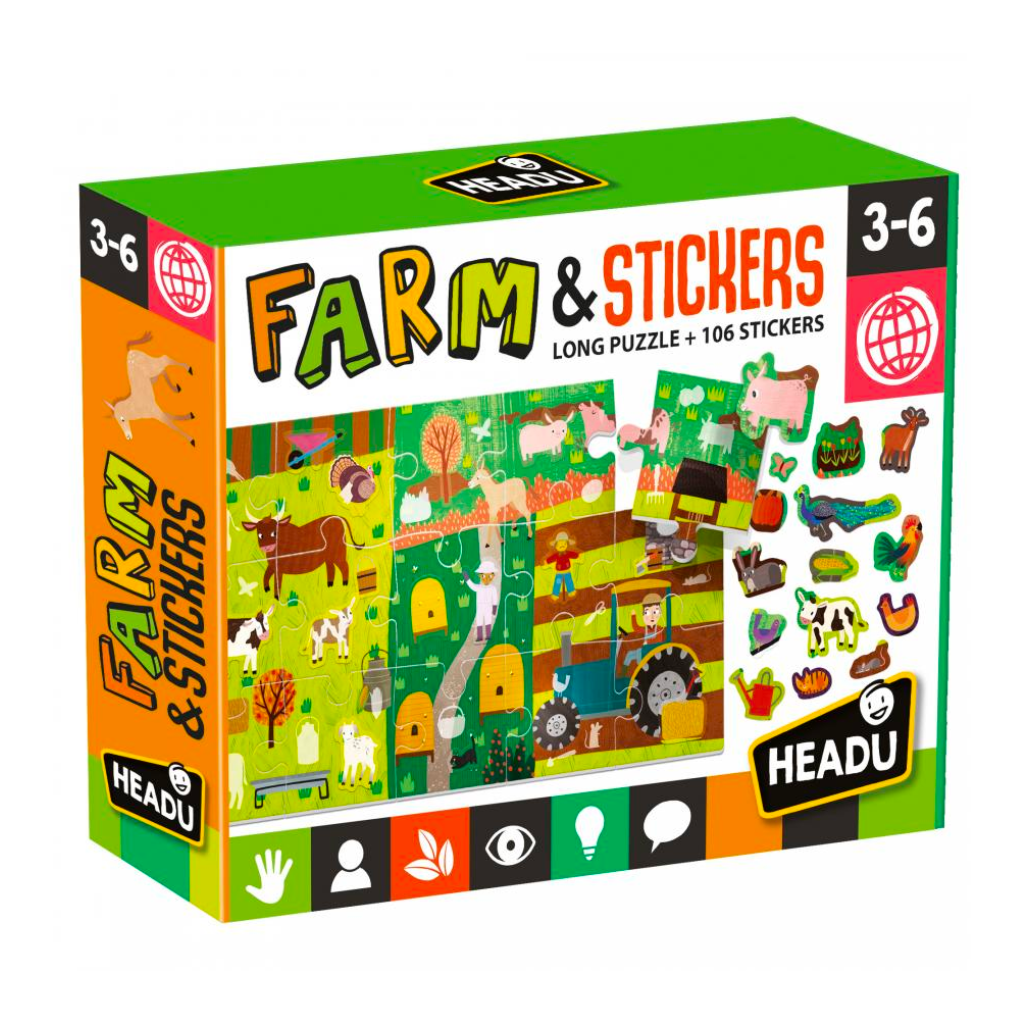 Headu Puzzle and Stickers – Teros