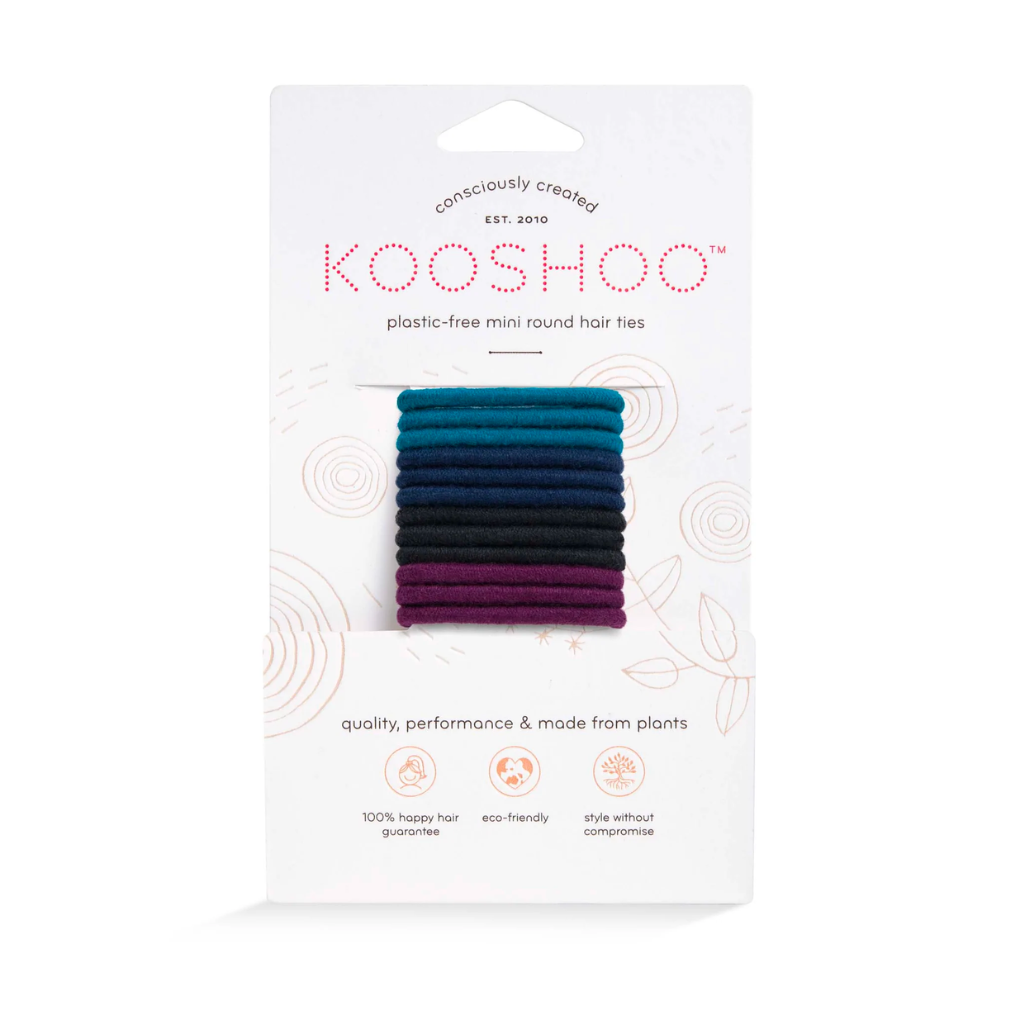 Kooshoo Plastic Free Mini Round Hair Tie – Teros