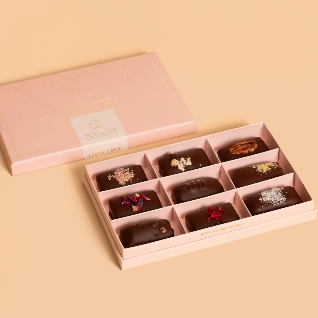 Loco Love Vegan Chocolate Lovers Box 360 g (9 Pack) – Teros