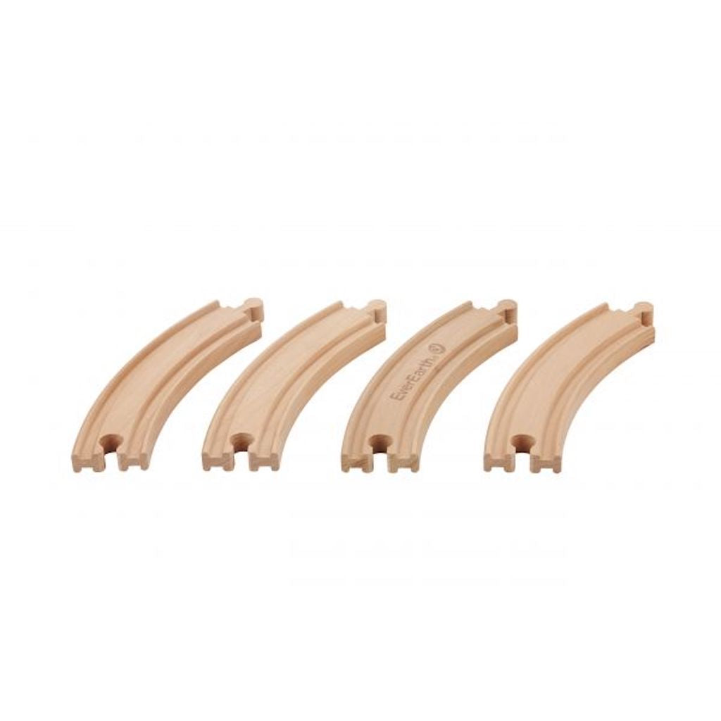 EverEarth Expansion Train Track Set (4 Pieces) – Teros